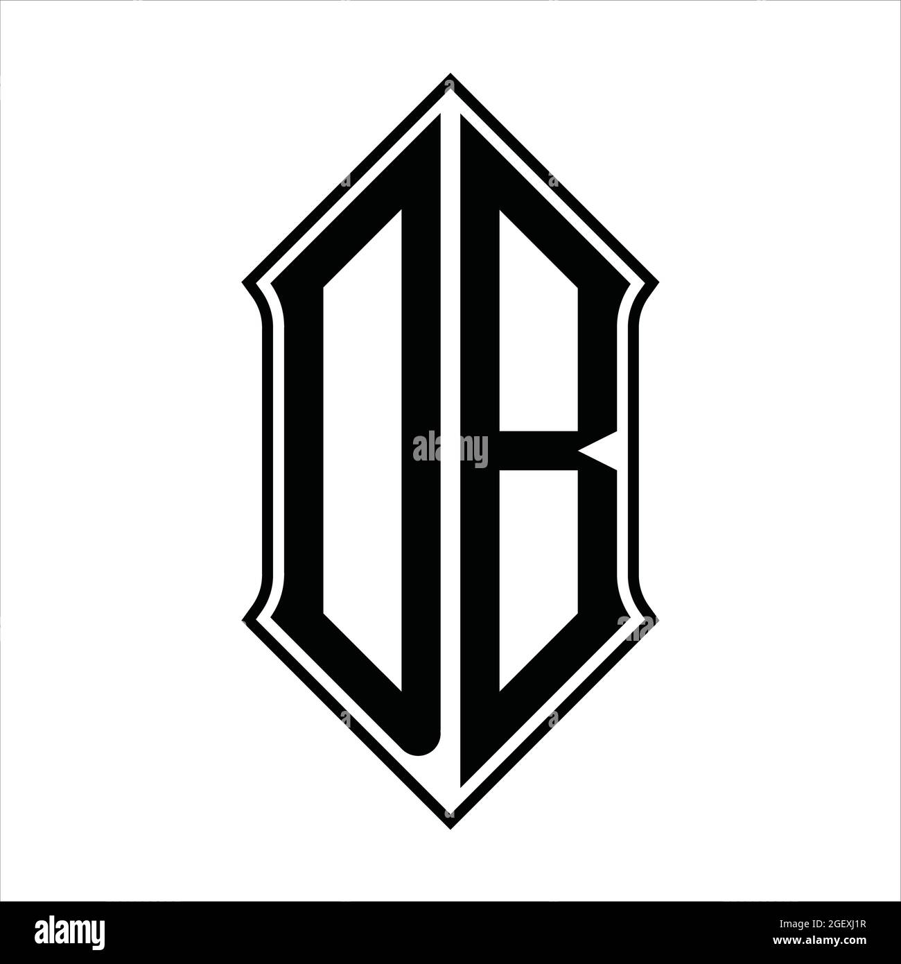 Letter db vector vectors hi-res stock photography and images - Alamy