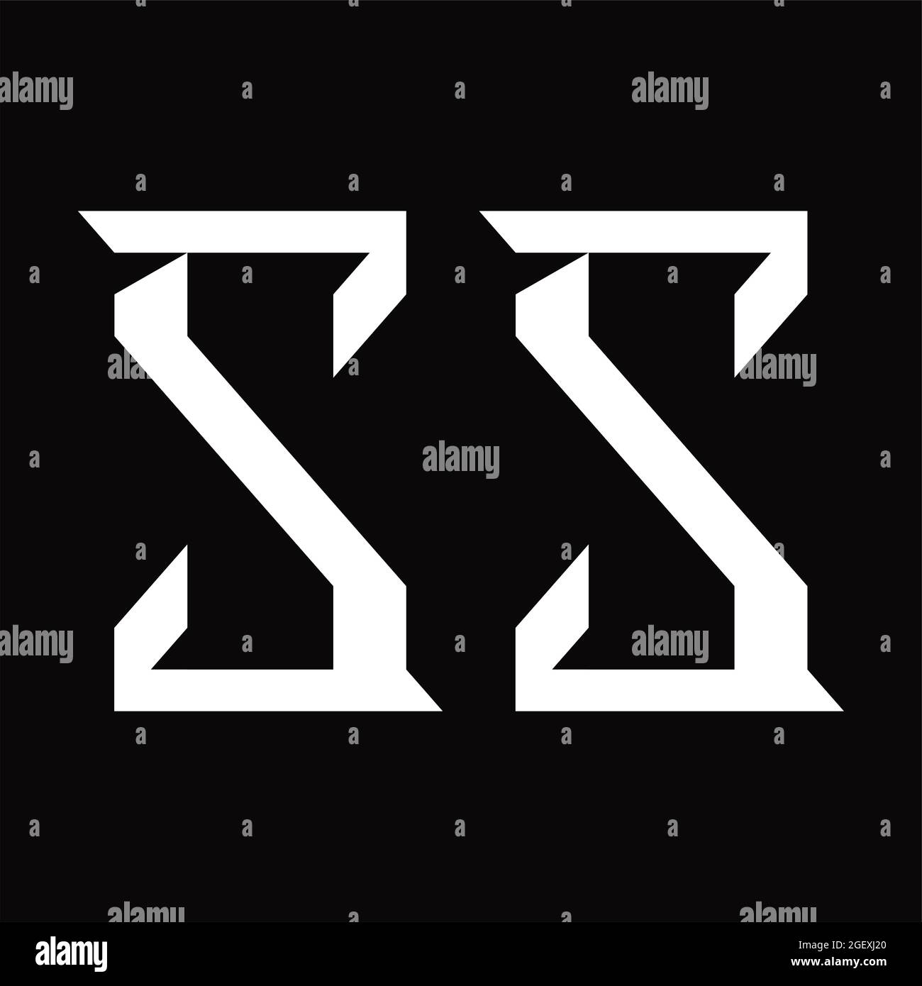 Linked s logo Stock Vector Images - Alamy