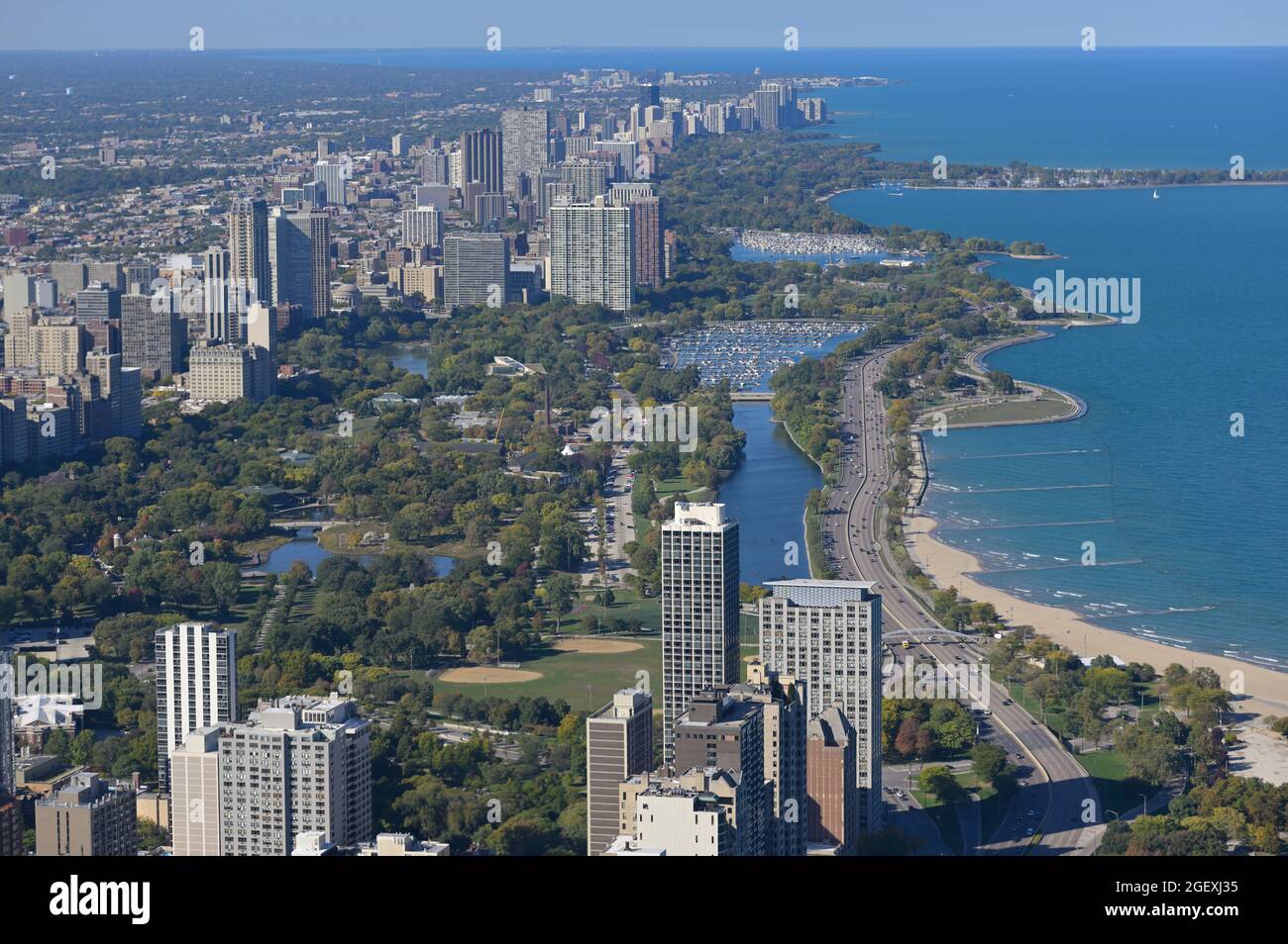 The 360 Chicago observation deck provides amazing views, Chicago IL ...