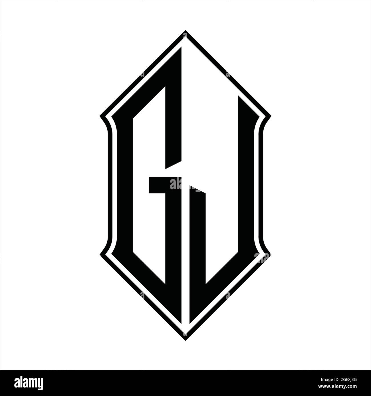 Gj logo vector vectors hi-res stock photography and images - Alamy