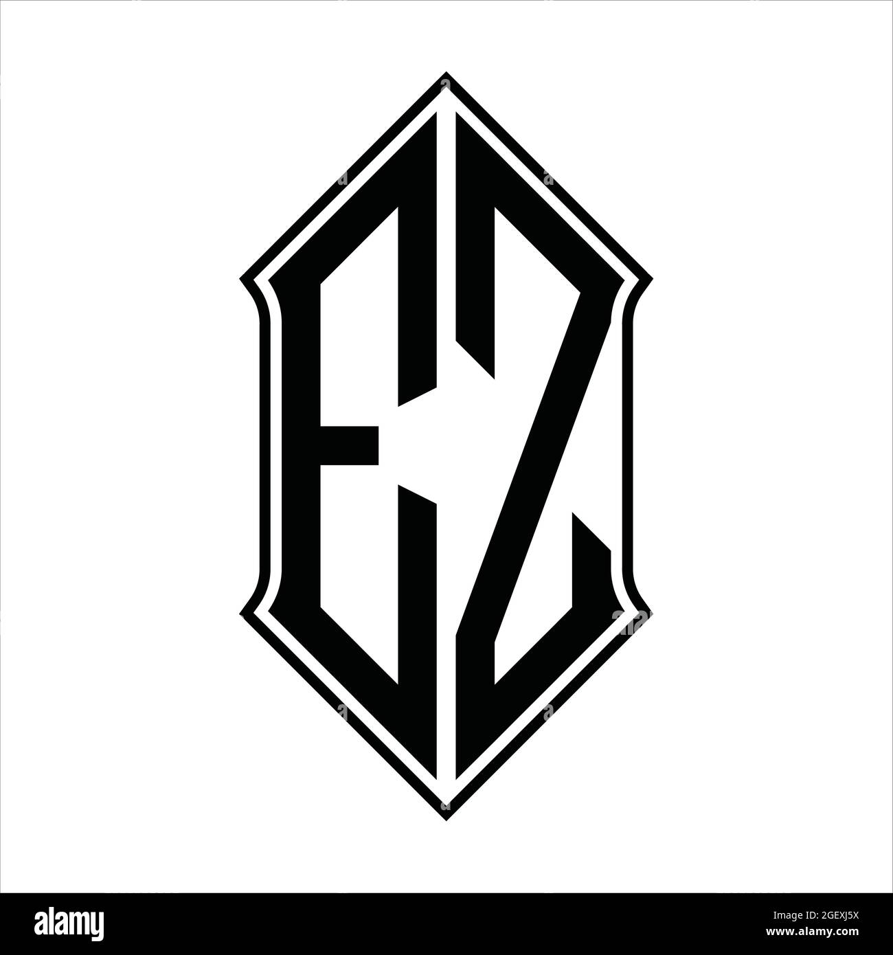 Ez logo Stock Vector Images - Alamy