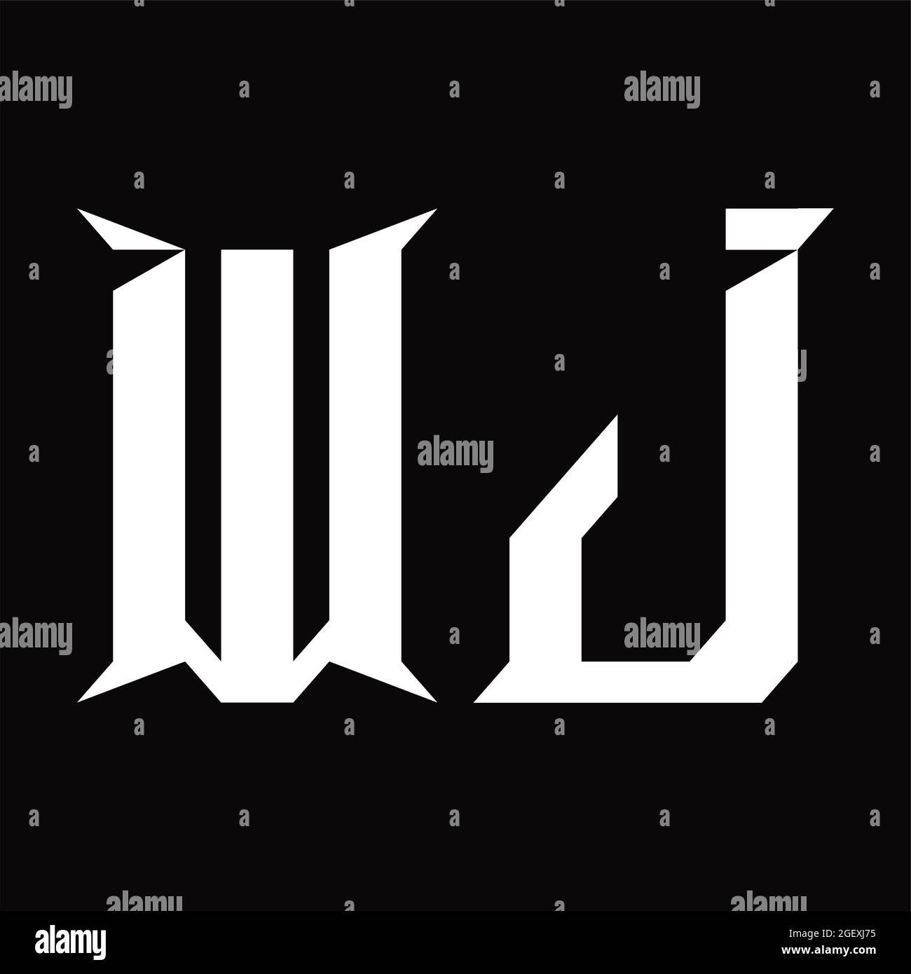 Wj alphabet hi-res stock photography and images - Alamy