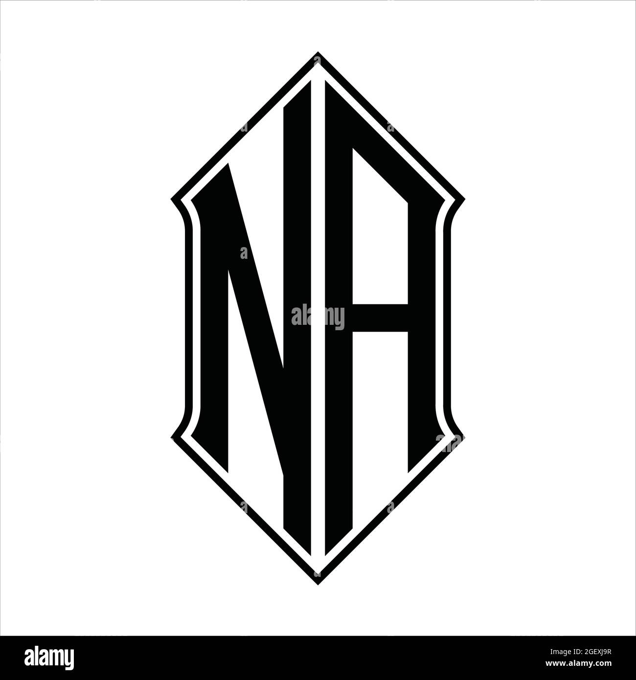 Letter na vector vectors hi-res stock photography and images - Alamy