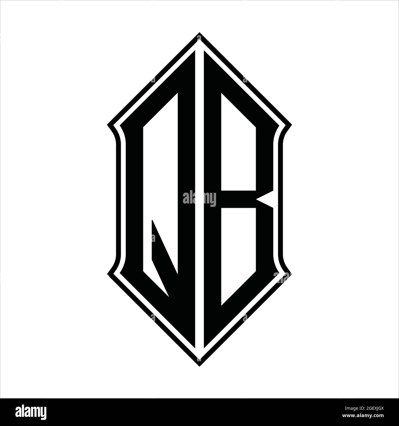 Qb logo vector vectors hi-res stock photography and images - Alamy