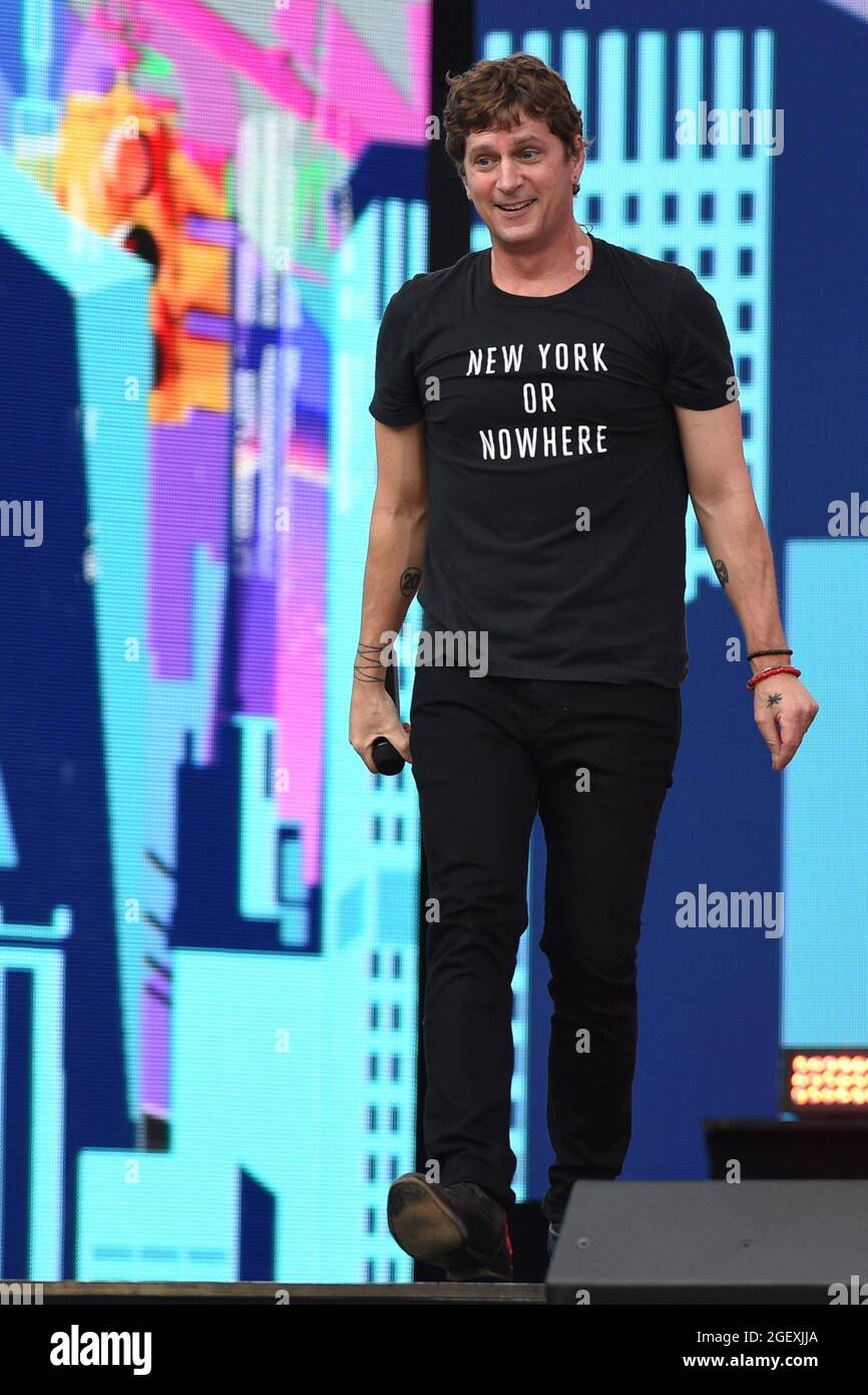 New York, NY, USA. 21st Aug, 2021. Rob Thomas, on stage in attendance ...