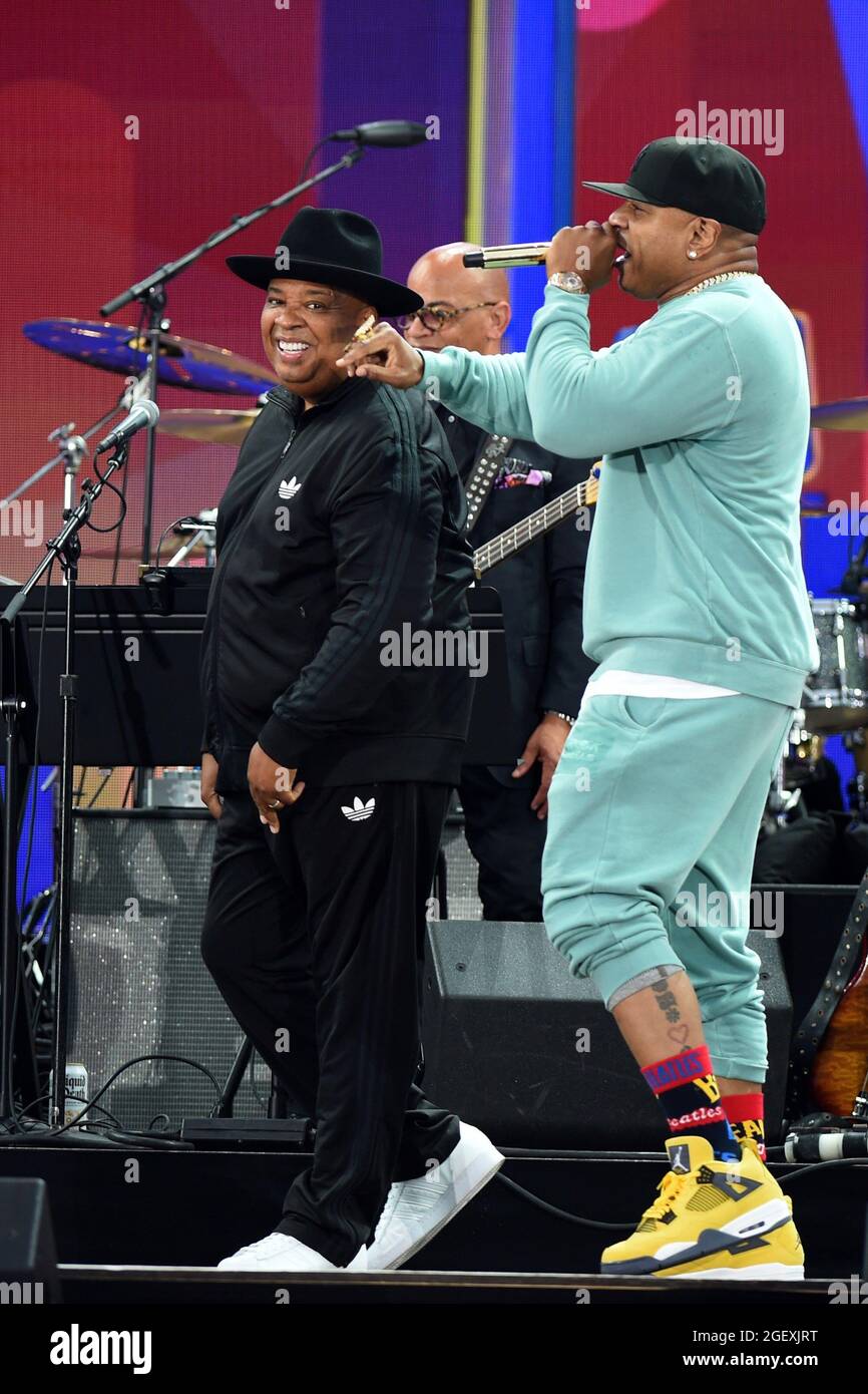 New York, NY, USA. 21st Aug, 2021. LL Cool J, on stage in attendance ...