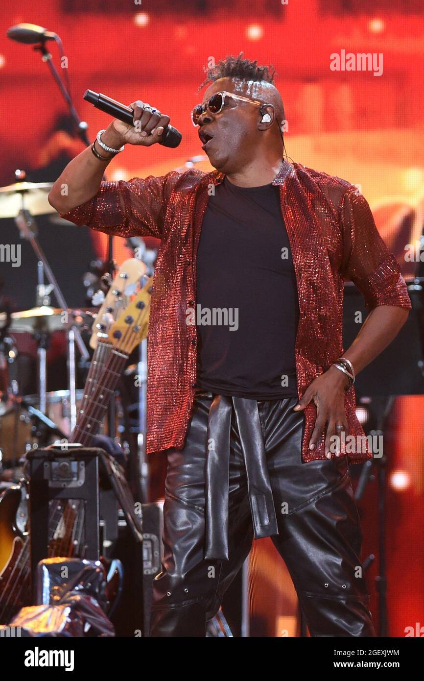 New York, NY, USA. 21st Aug, 2021. Philip Bailey, Earth, Wind & Fire ...