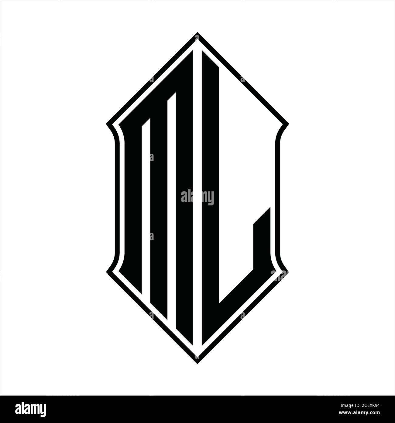 L m vector Stock Vector Images - Alamy