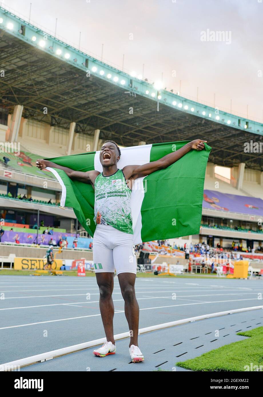 Nairobi, Kenya. 21st Aug, 2021. Udodi Chudi Onwuzurike of Nigeria ...