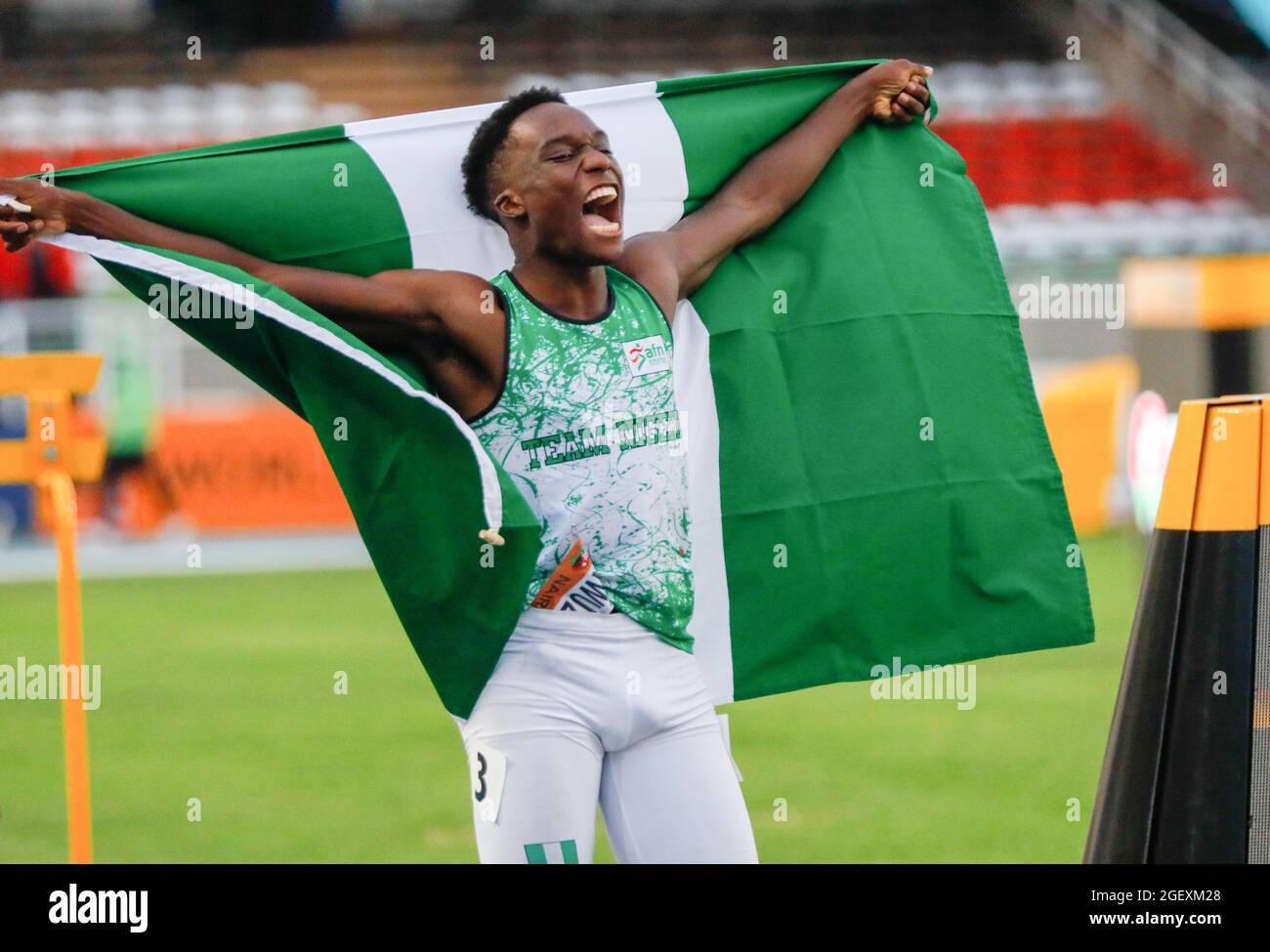 Nairobi, Kenya. 21st Aug, 2021. Udodi Chudi Onwuzurike of Nigeria ...