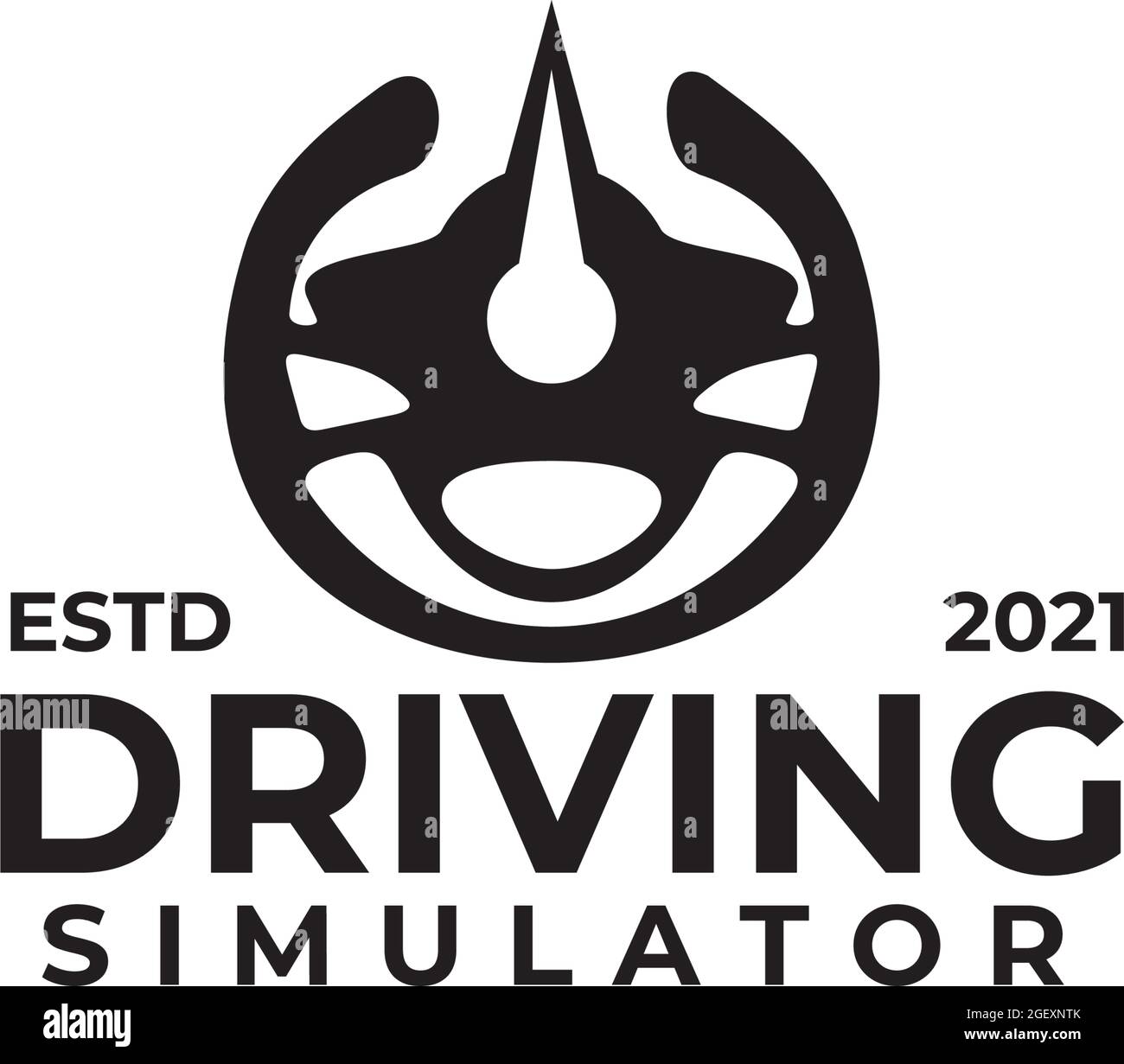 Concept car driving simulator Cut Out Stock Images & Pictures - Alamy