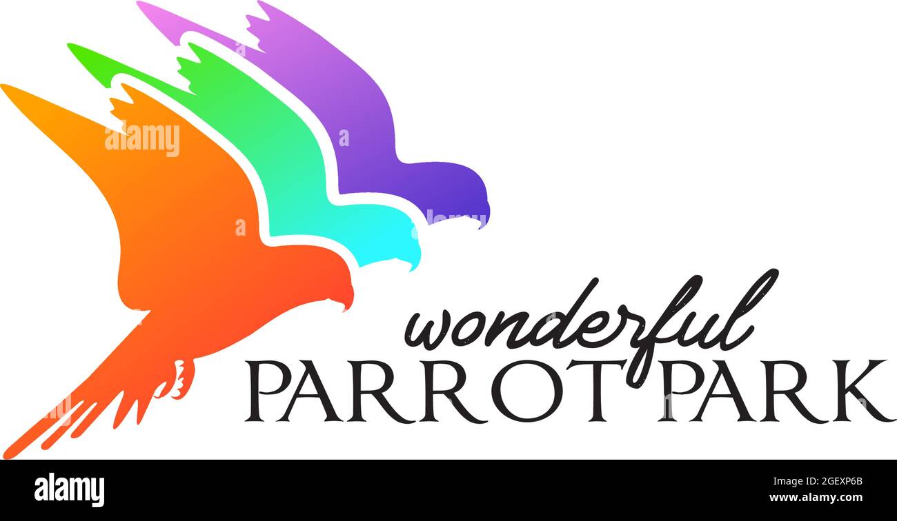 Parrots vector vectors hi-res stock photography and images - Alamy