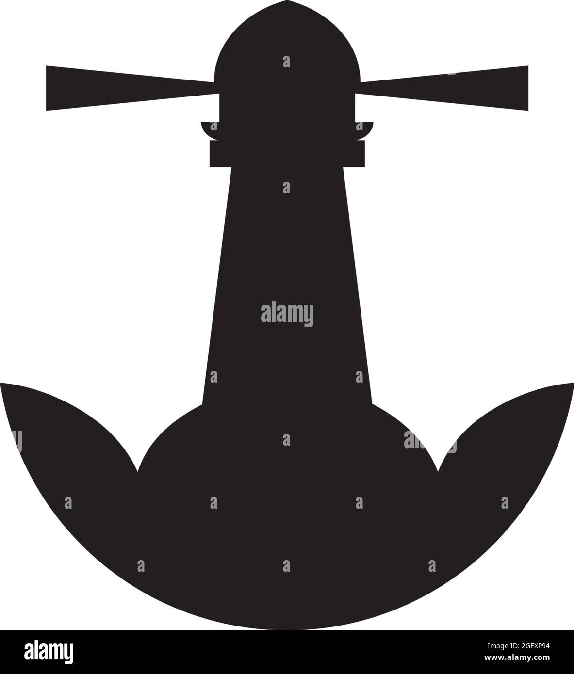 Light house building logo design vector template Stock Vector Image ...