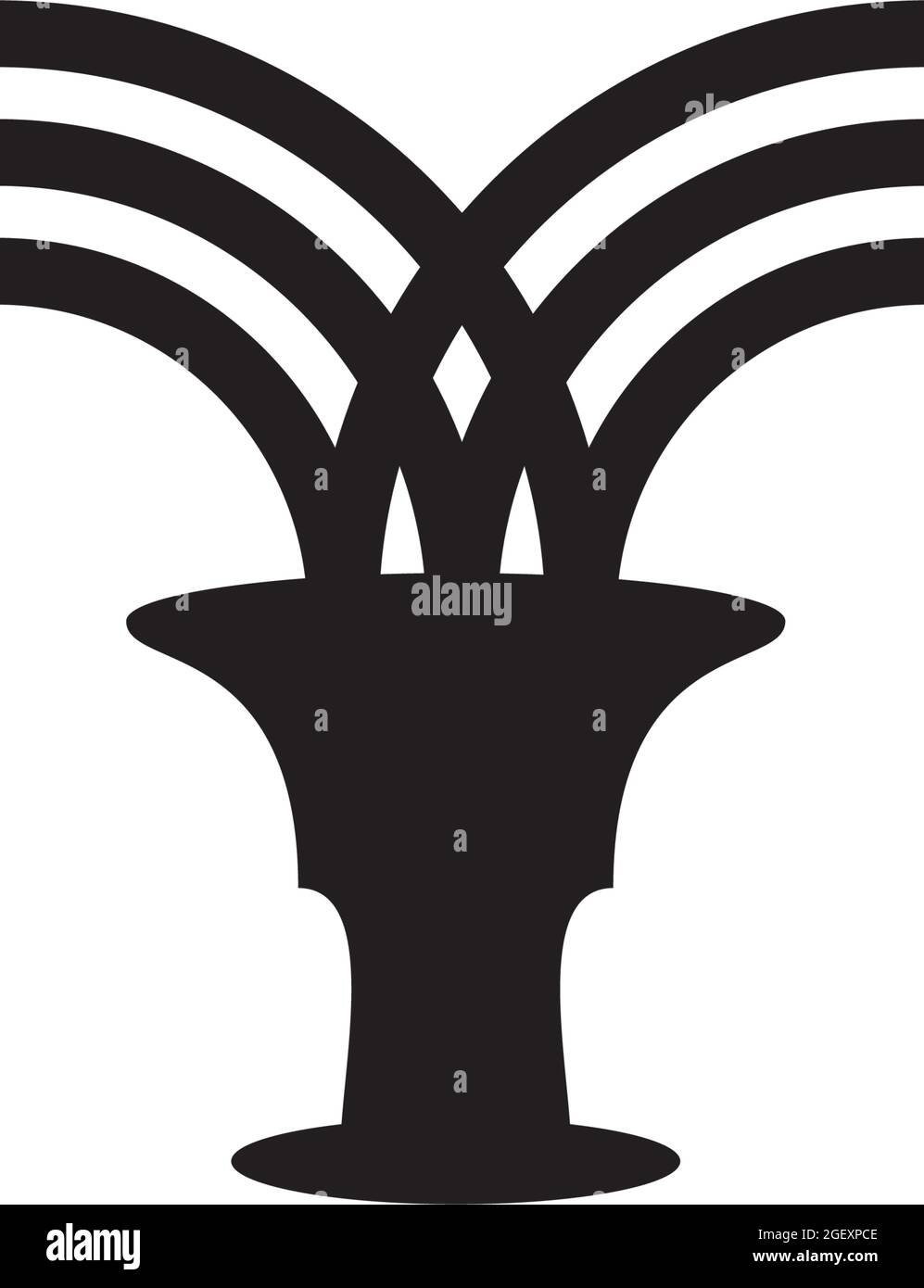 Fountain Landscape Design Symbols