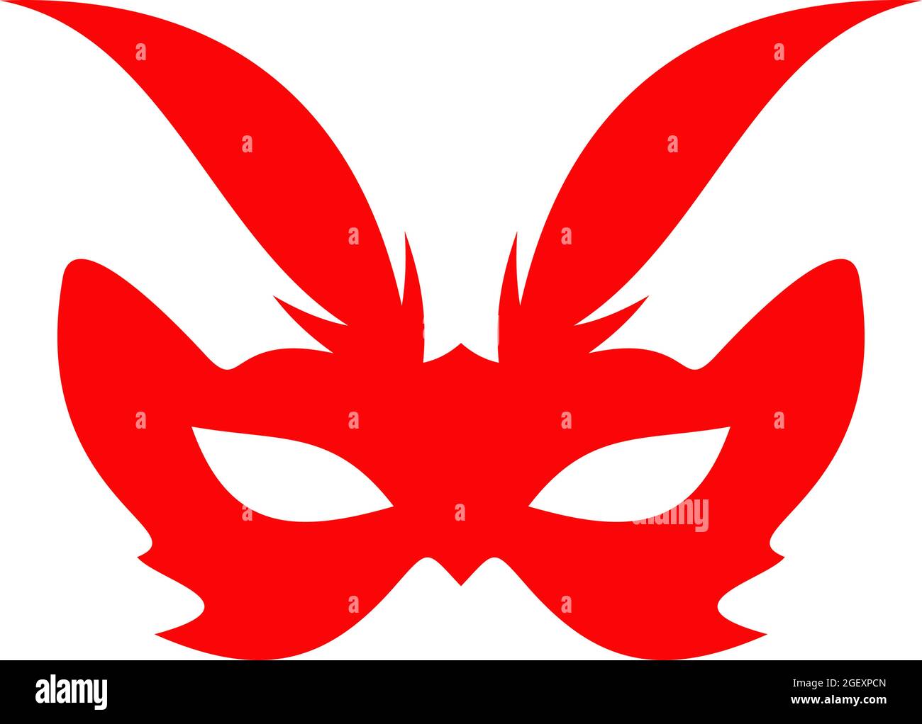 Masquerade mask logo design vector template Stock Vector Image & Art ...