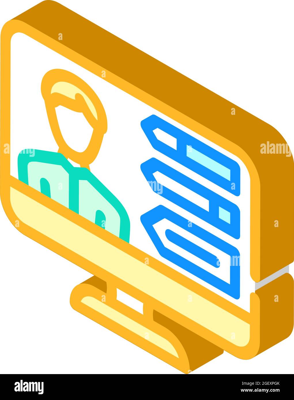 skills human employee isometric icon vector illustration Stock Vector ...