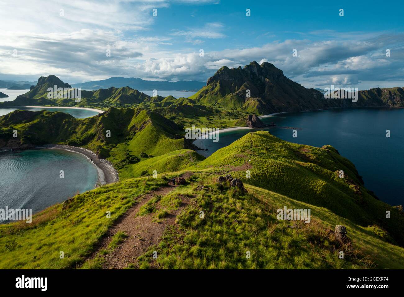 Padar hill hi-res stock photography and images - Alamy
