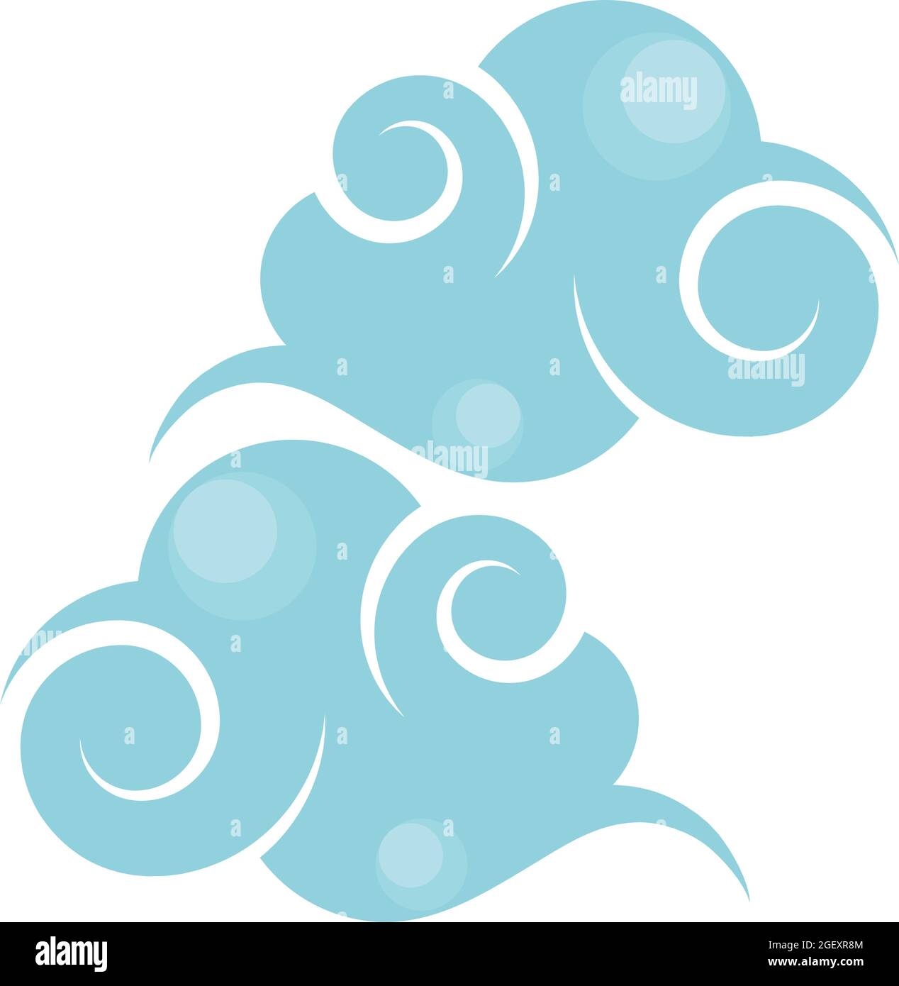 asian clouds cartoon Stock Vector Image & Art - Alamy