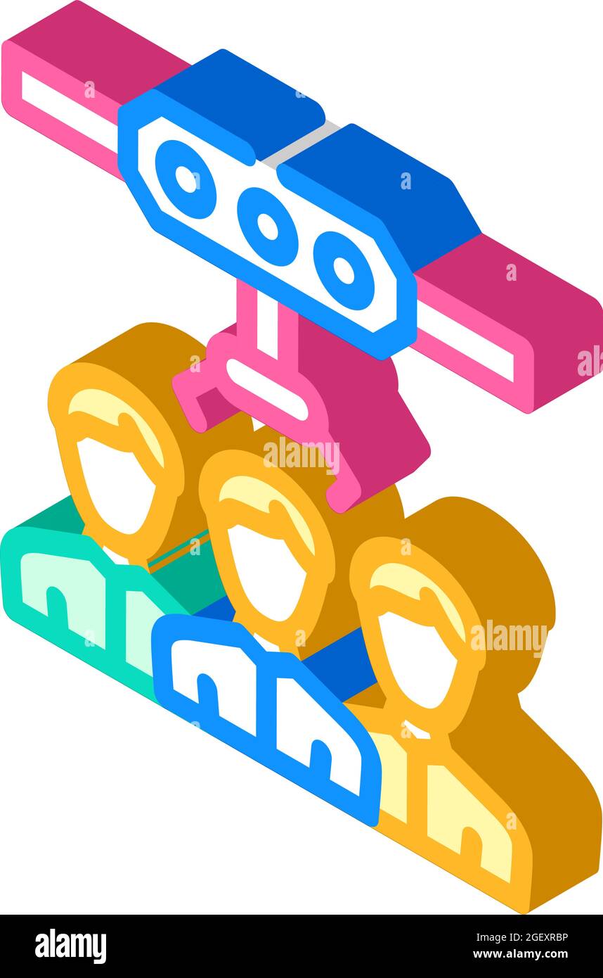 employee selection isometric icon vector illustration Stock Vector ...