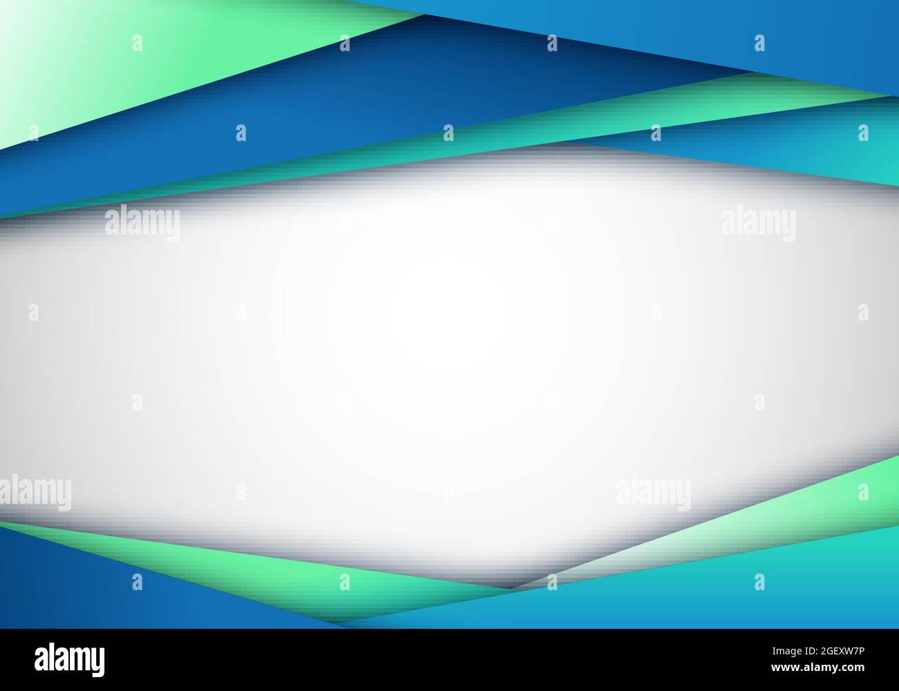 Blue Green Striped Background