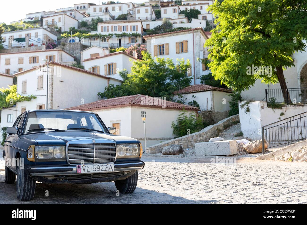 Village of vuno albania hi-res stock photography and images - Alamy
