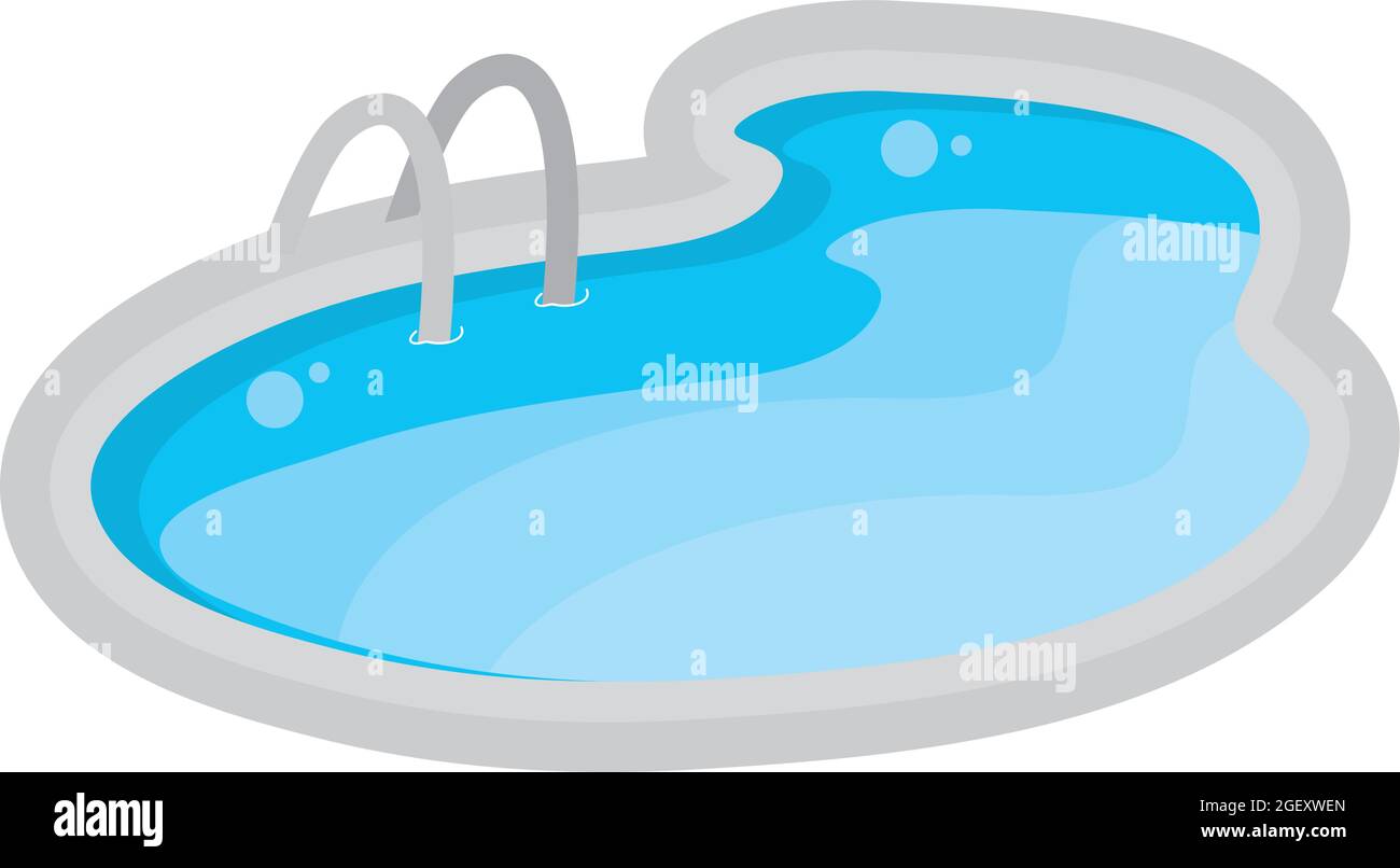 pool with stairs Stock Vector Image & Art - Alamy