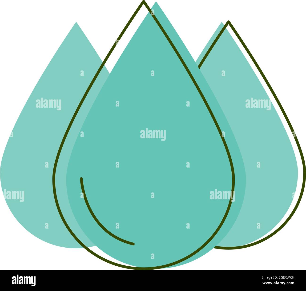 water drops liquid Stock Vector Image & Art - Alamy
