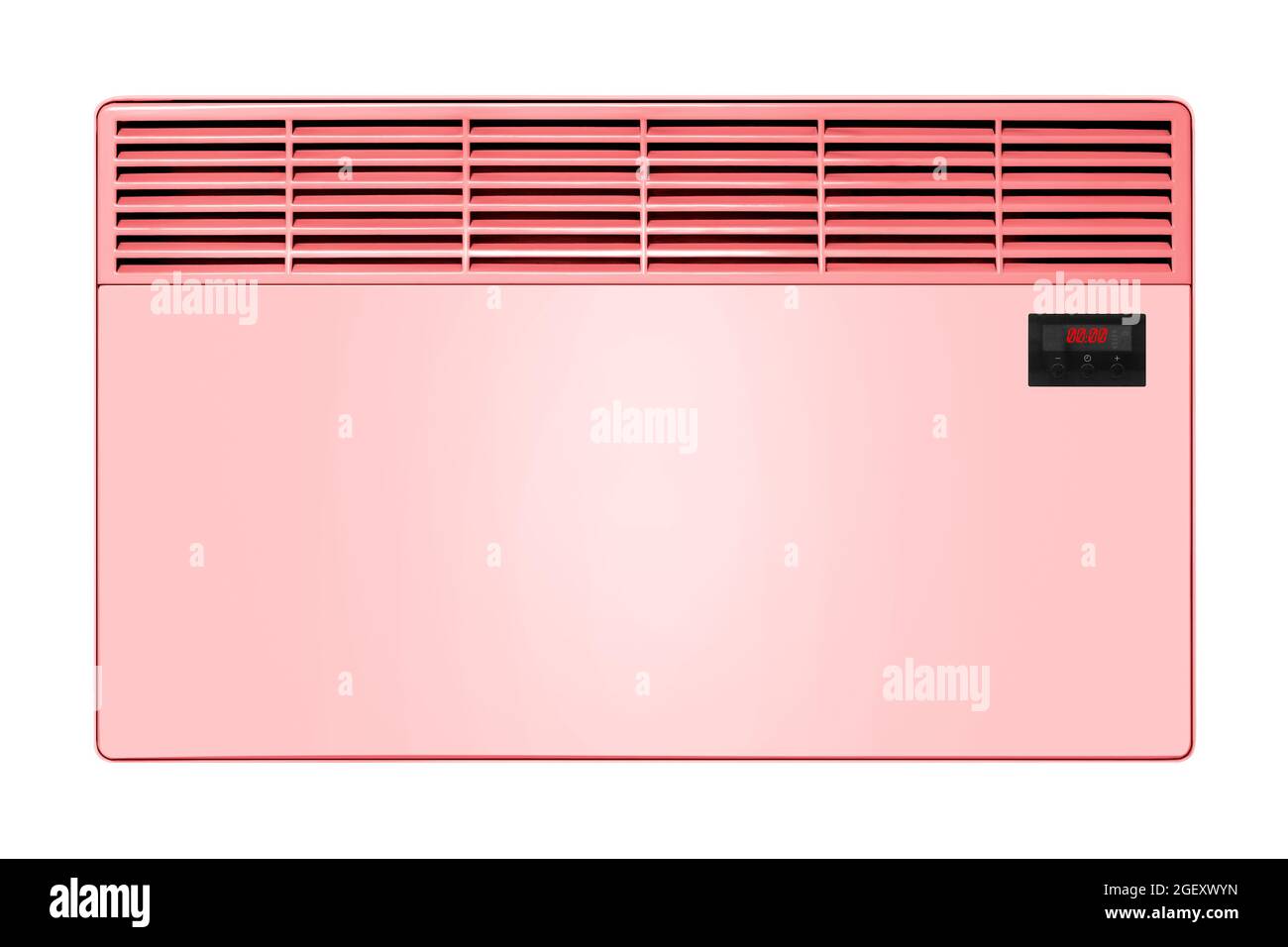 Home appliance - Front view Pink Electric Convection heater with ...