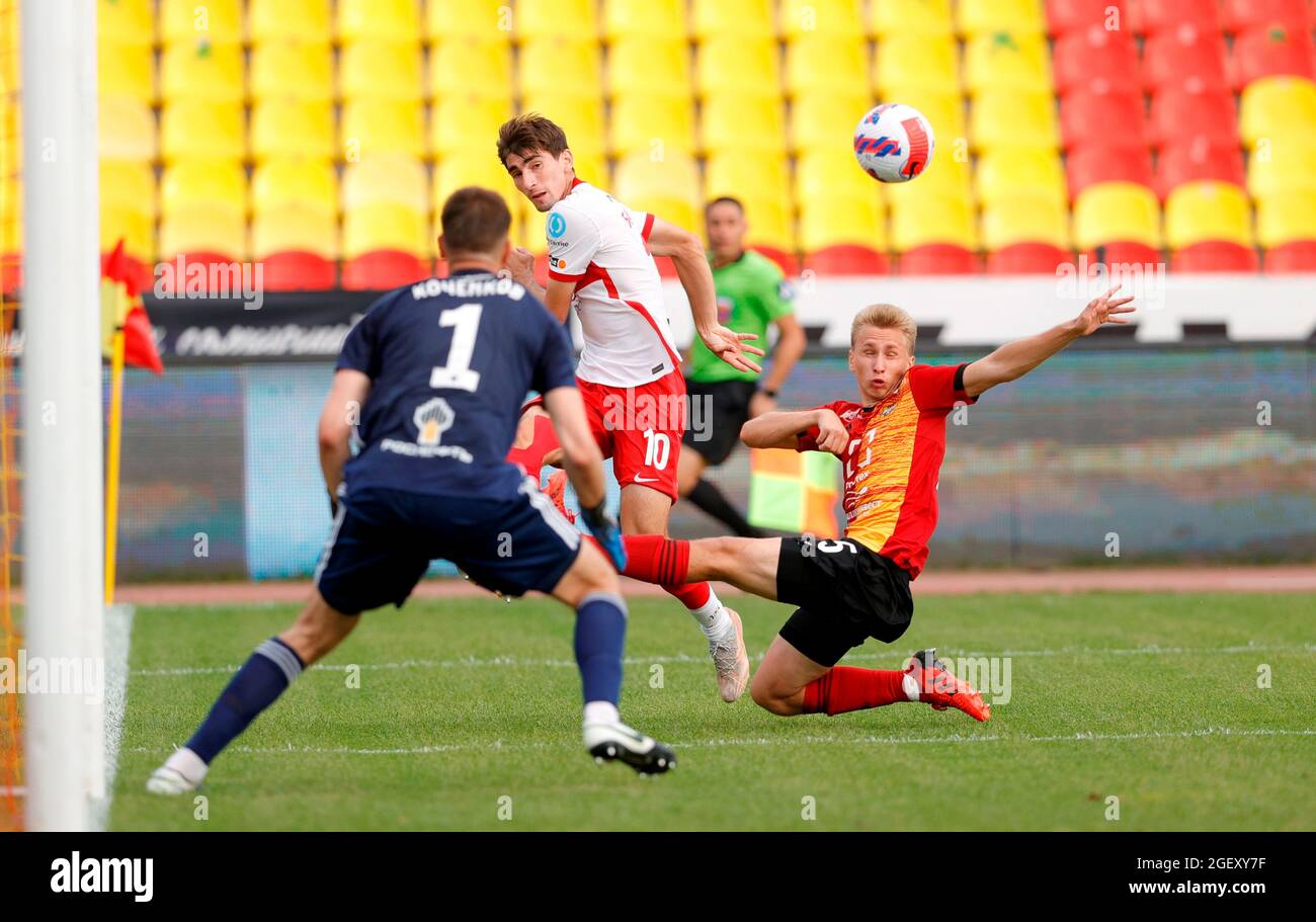 TULA, RUSSIA, AUGUST 21, 2021. The 2021/22 Russian Football Premier ...