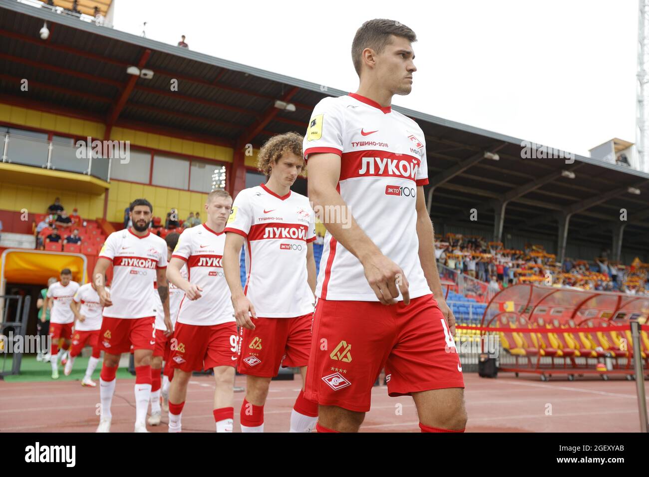 TULA, RUSSIA, AUGUST 21, 2021. The 2021/22 Russian Football Premier ...