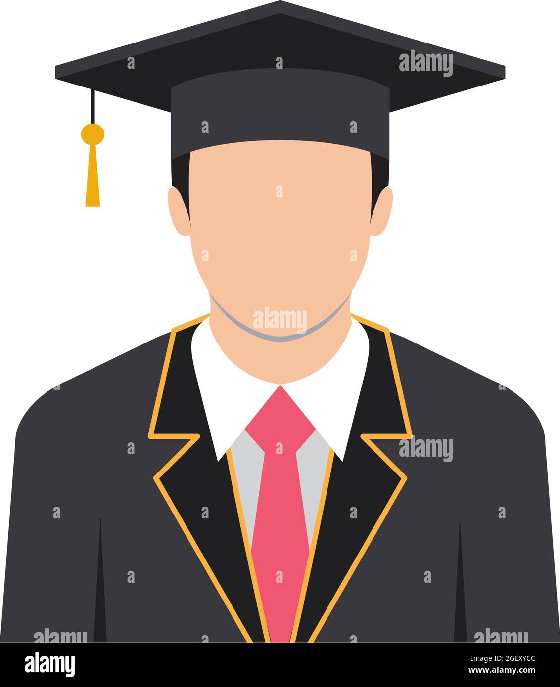 Graduation man Stock Vector Images - Alamy