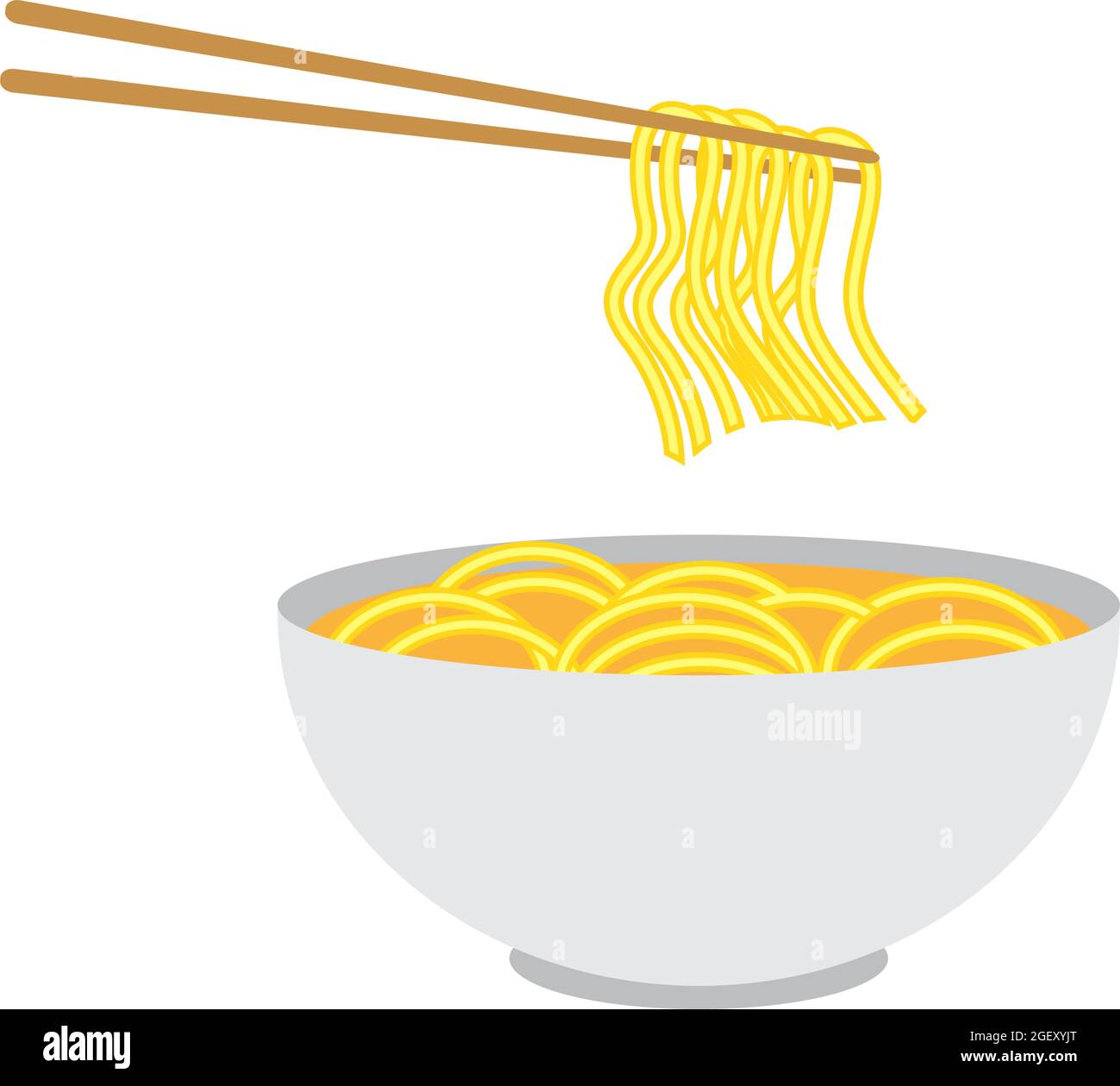 Noodles icon illustration design template Stock Vector Image & Art - Alamy