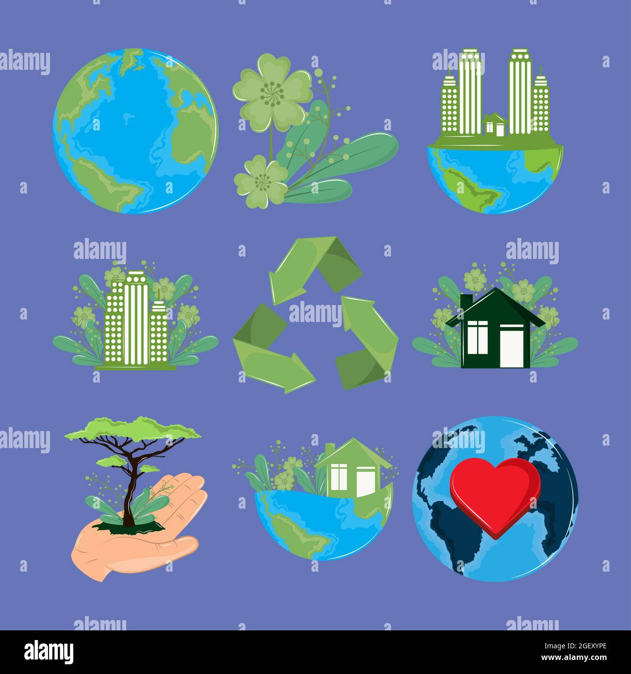 world habitat day icons Stock Vector Image & Art - Alamy