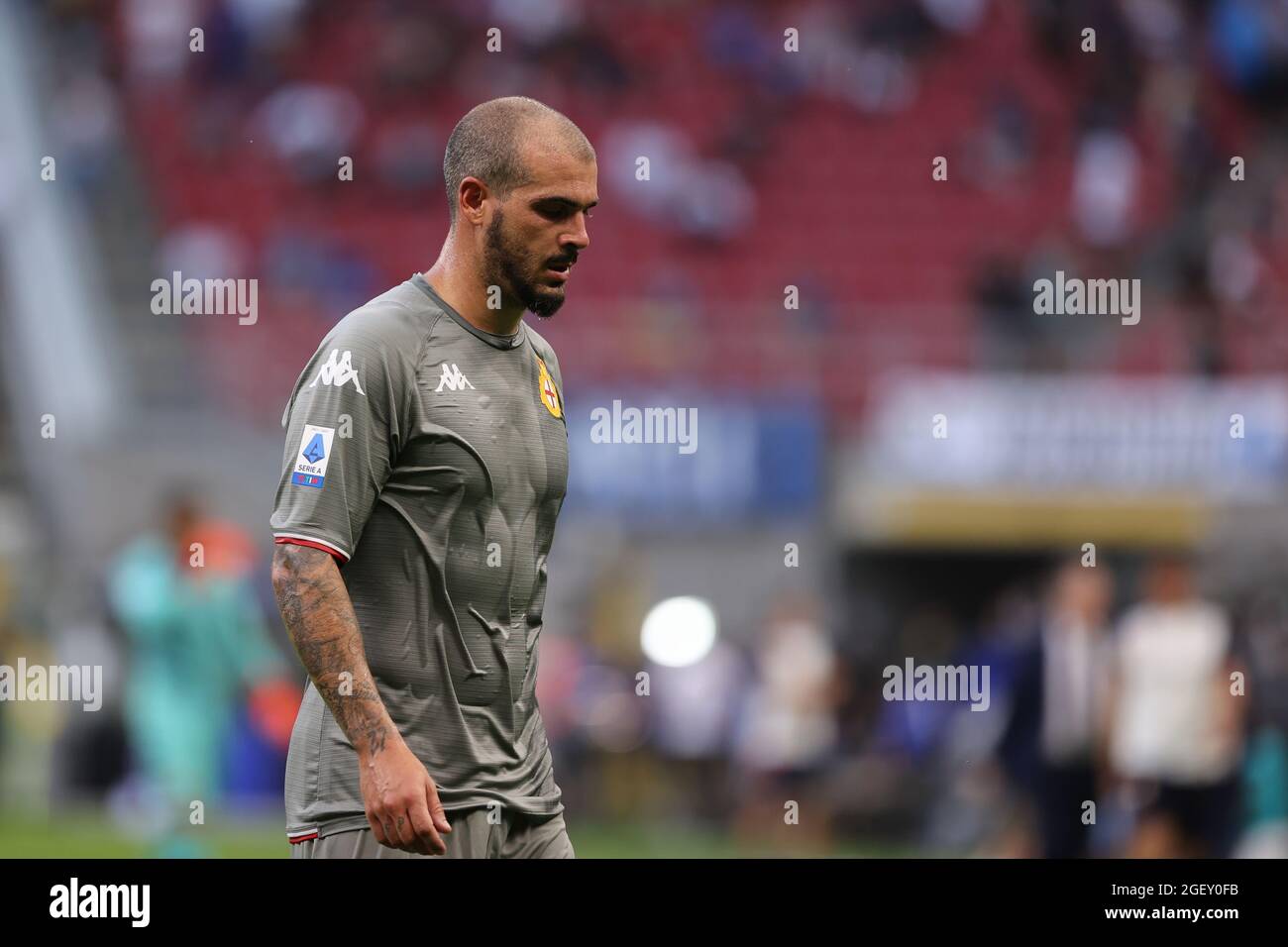 Stefano Sturaro of Genoa CFC during the Serie A 2021/22 football match ...
