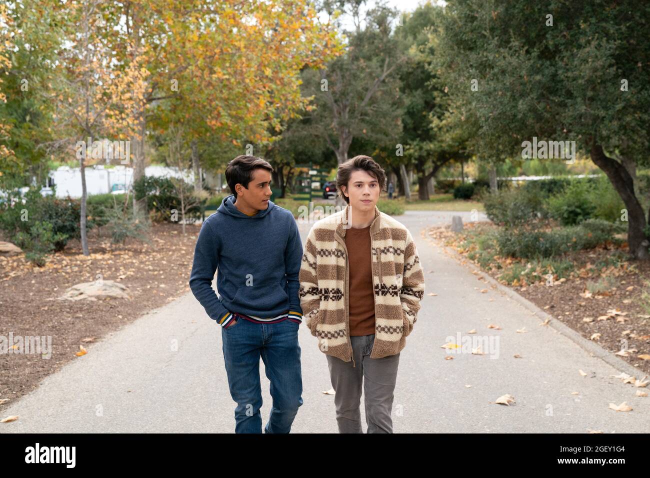 MICHAEL CIMINO and ANTHONY TURPEL in LOVE, VICTOR (2020), directed by ...
