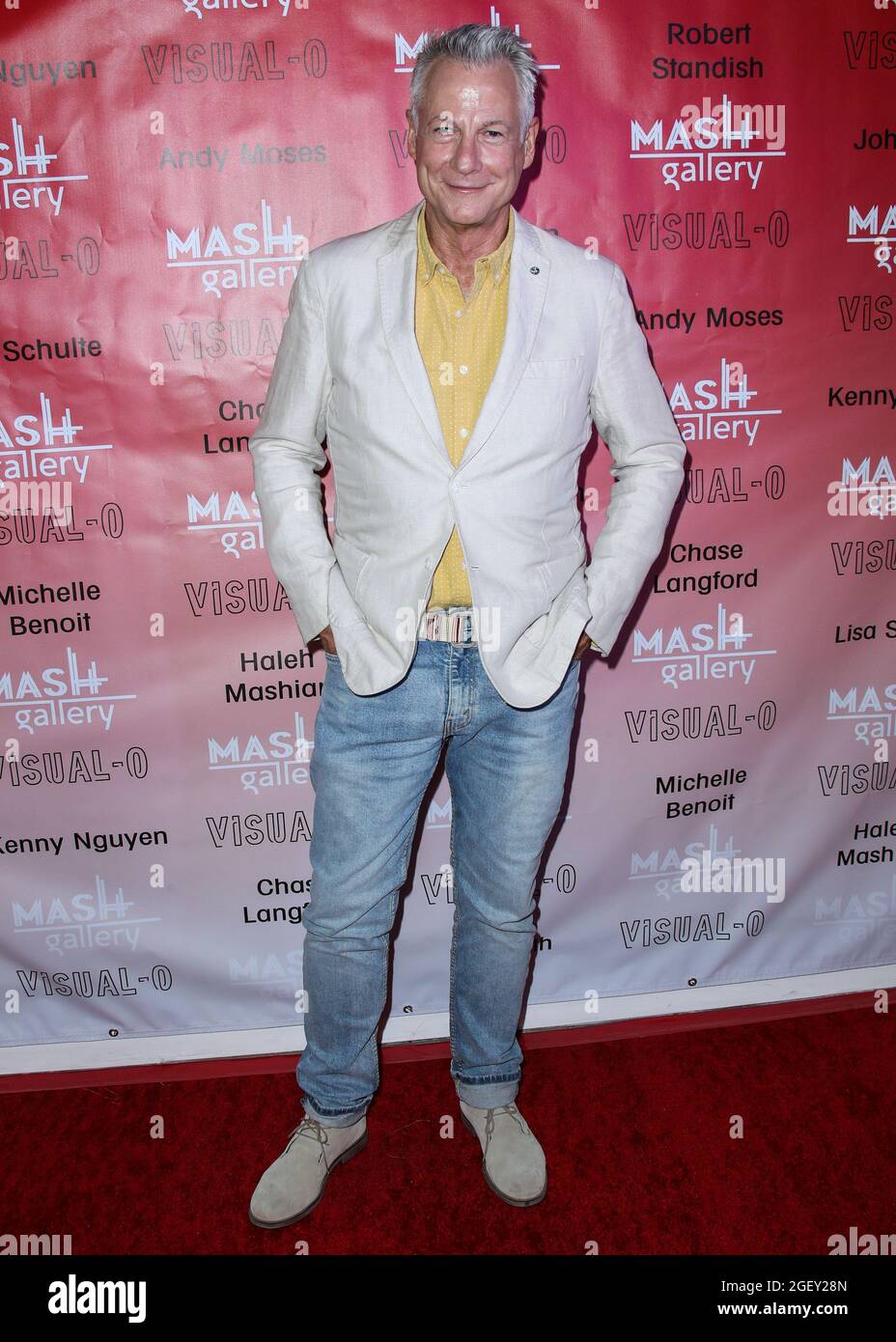 LOS ANGELES, CALIFORNIA, USA - AUGUST 21: Film producer Michael Nicklin ...