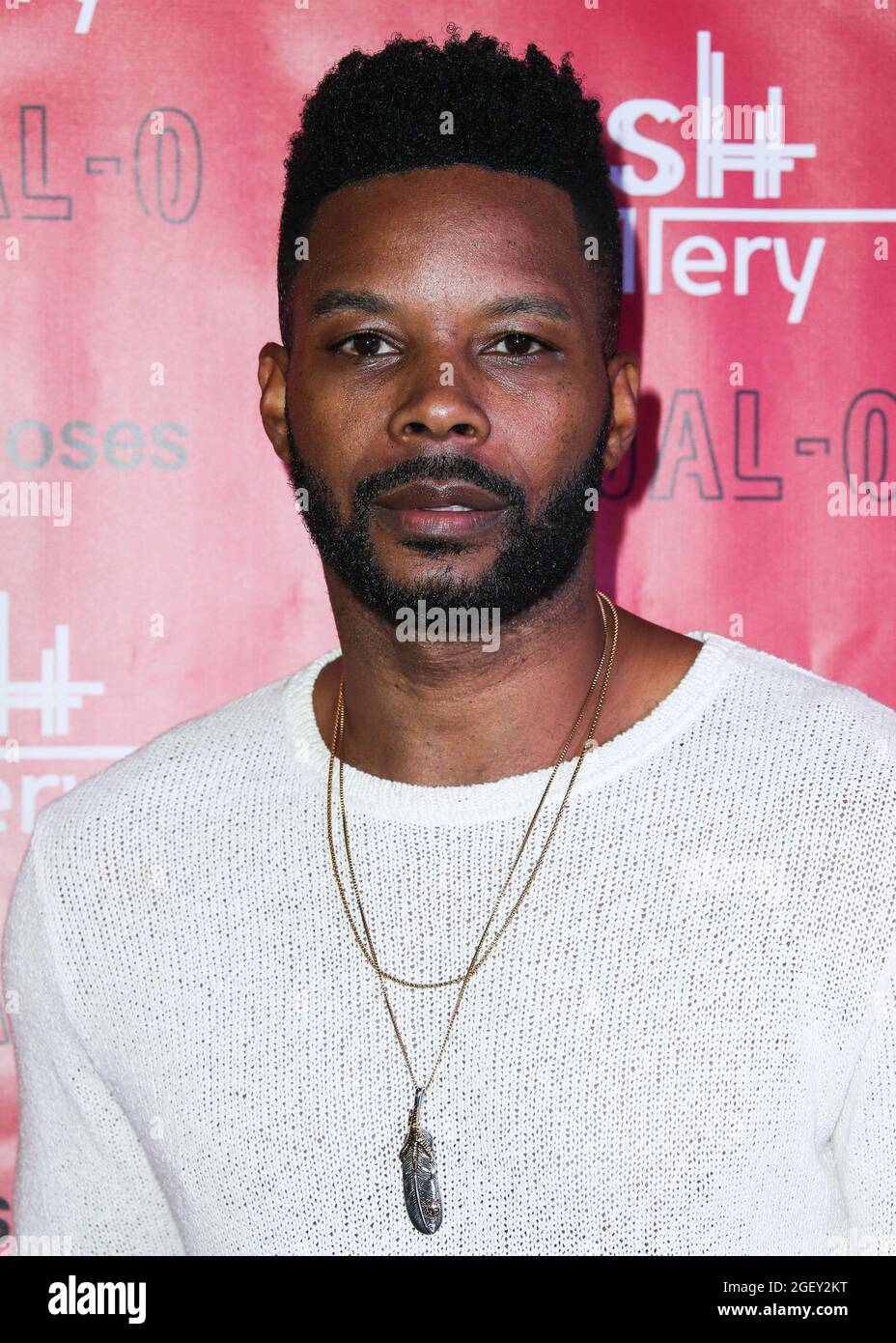 LOS ANGELES, CALIFORNIA, USA - AUGUST 21: Actor Kerry Rhodes arrives at ...