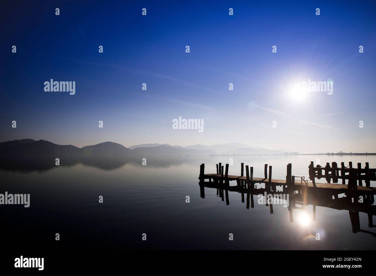 On the shores of Lake Massaciuccoli in Torre Del Lago Puccini Italy ...