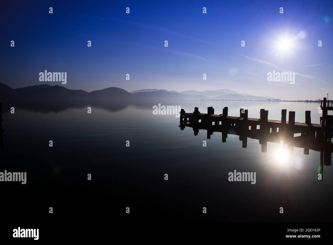 On the shores of Lake Massaciuccoli in Torre Del Lago Puccini Italy ...