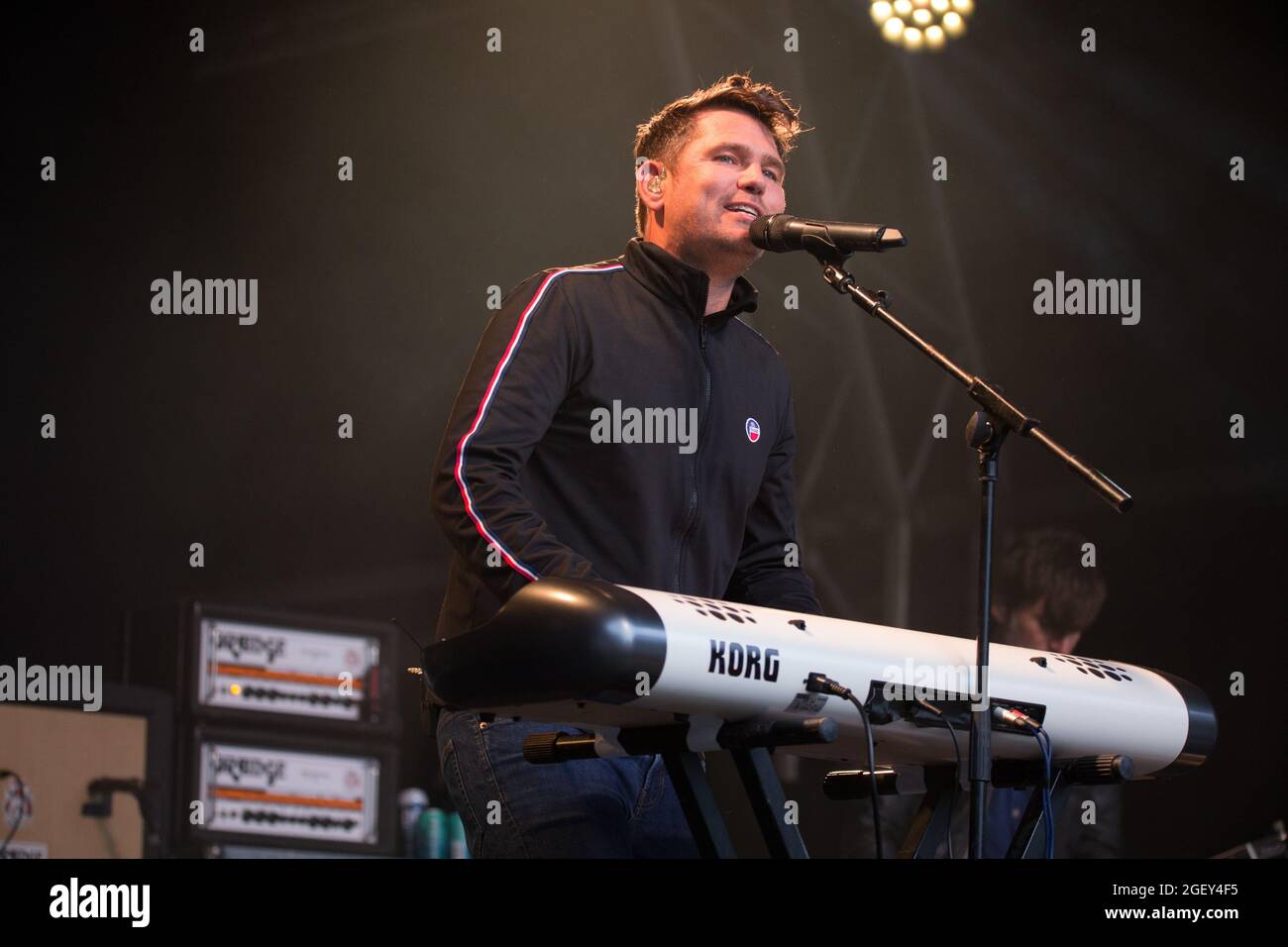 British Indie band Scouting for girls perform live at Gateways Live ...