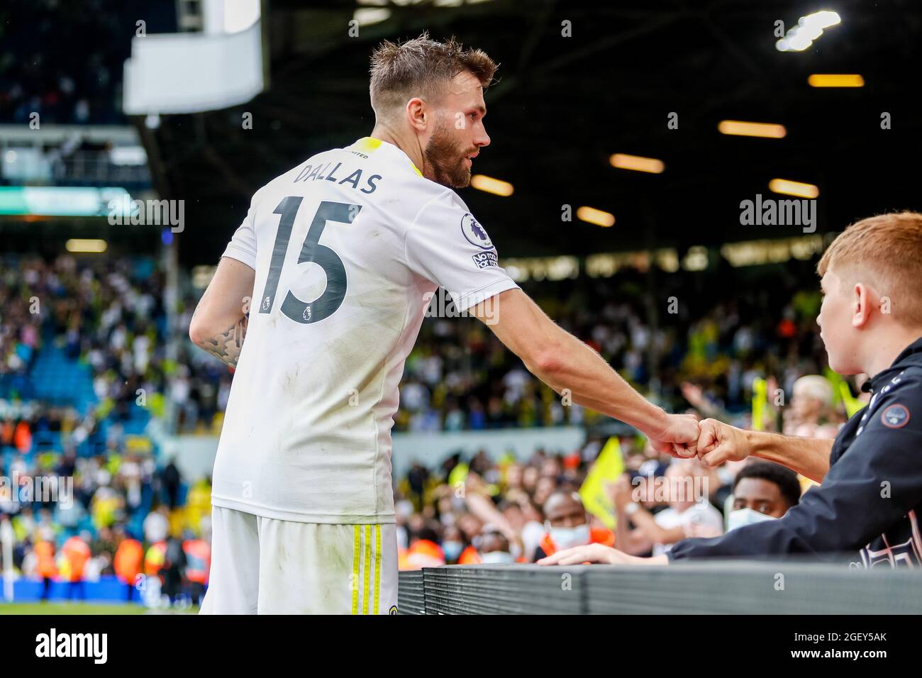 Stuart Dallas #15 of Leeds United Stock Photo - Alamy