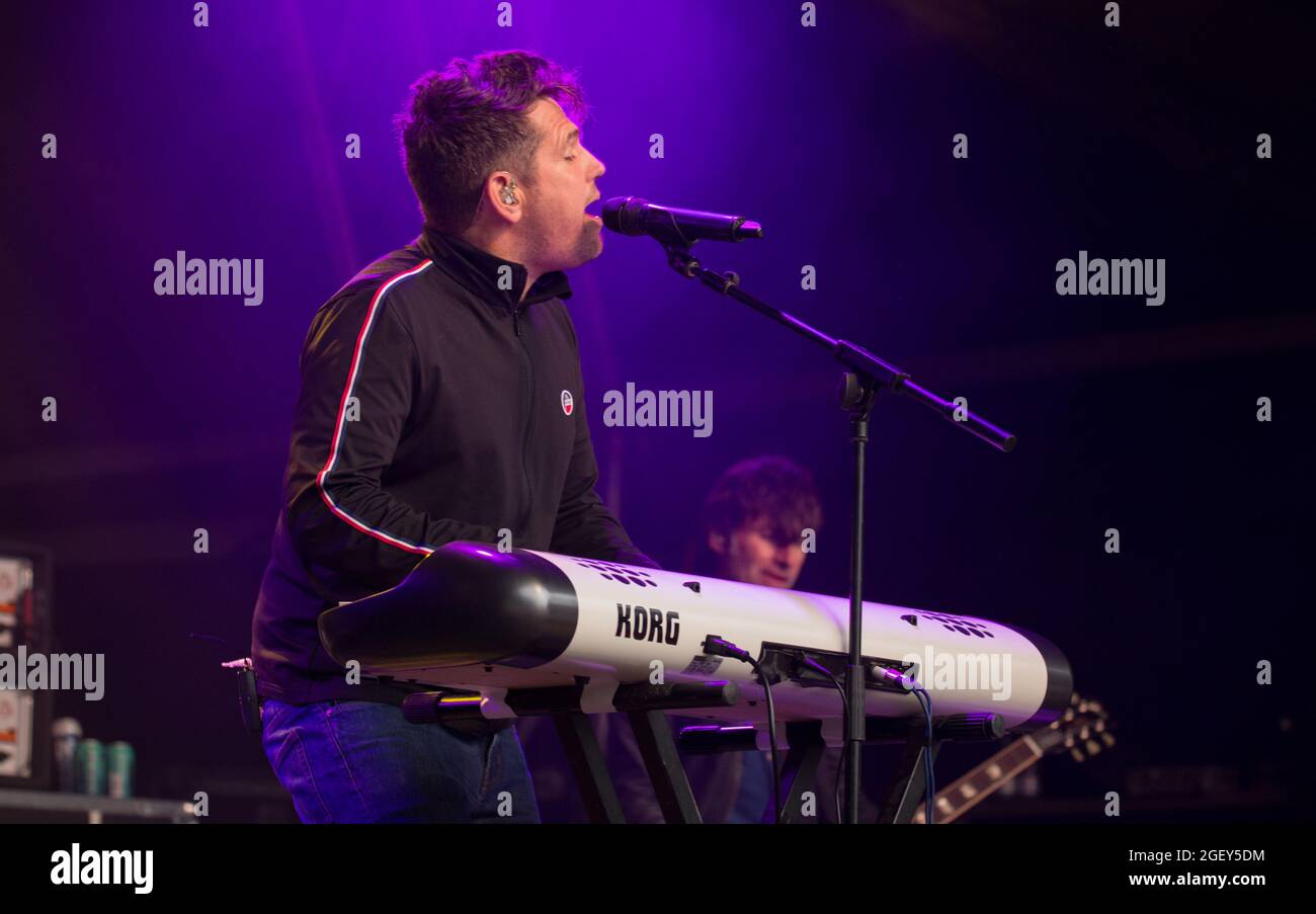 British Indie band Scouting for girls perform live at Gateways Live ...