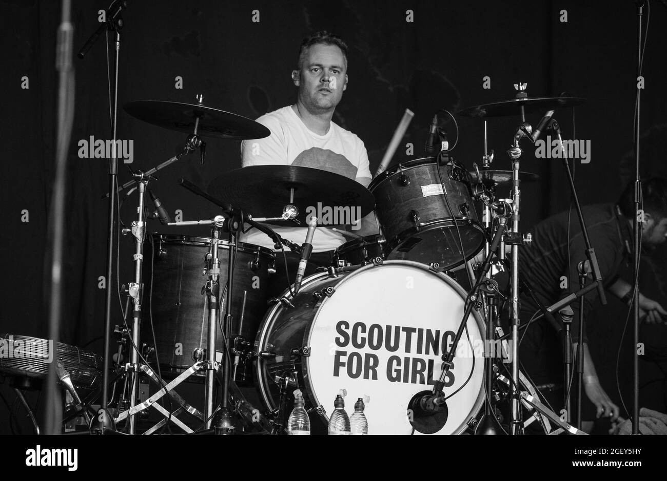 British Indie band Scouting for girls perform live at Gateways Live ...