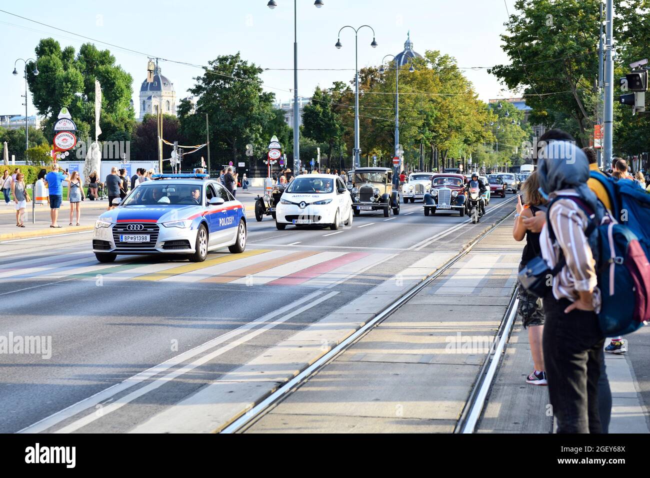 Vienna. Austria. The Vienna Classic Days 21.-22. August 2021. The ...