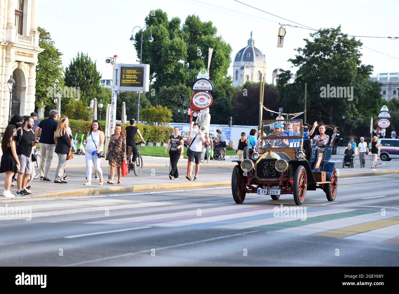 Vienna. Austria. The Vienna Classic Days 21.-22. August 2021. The ...