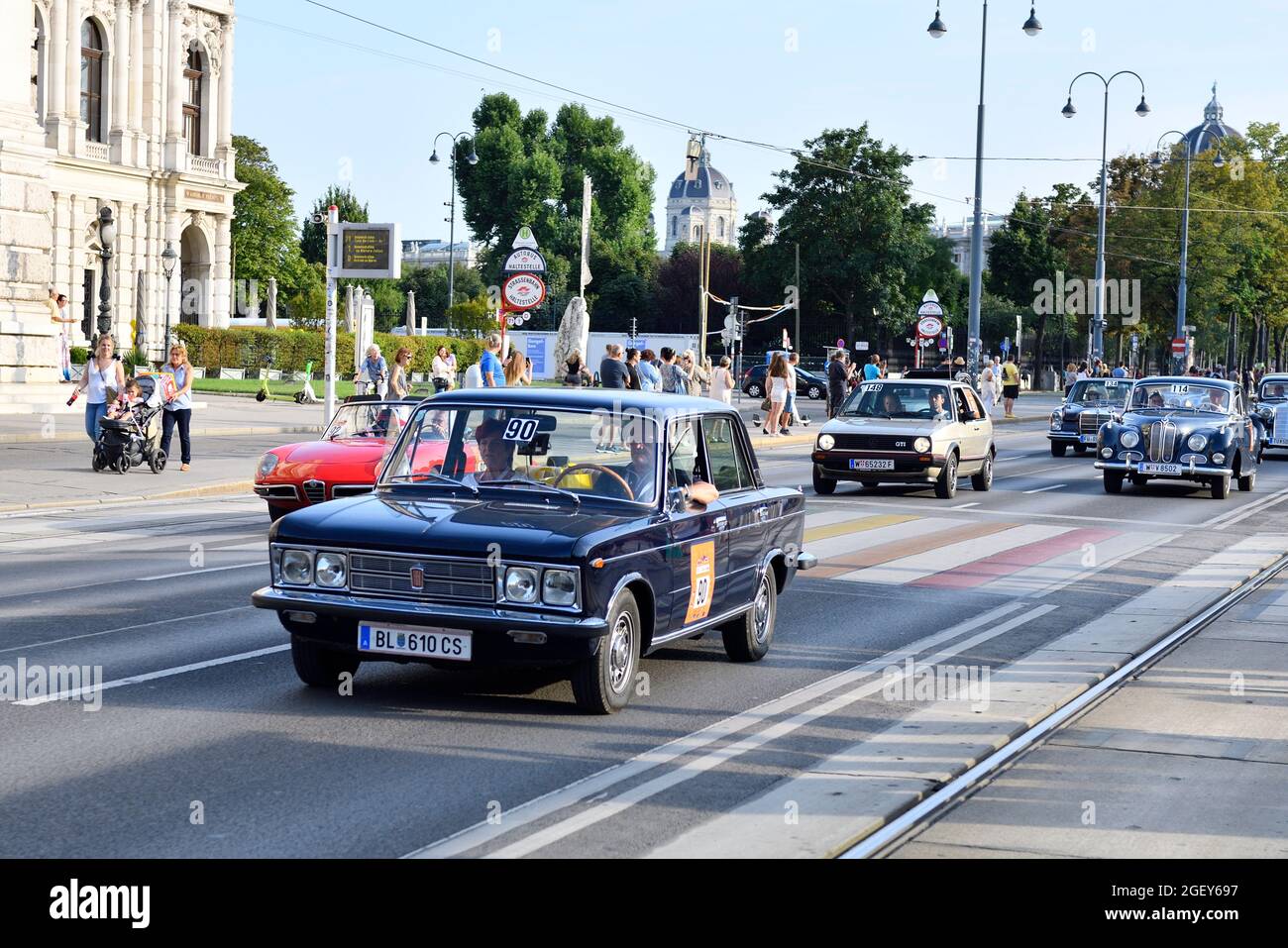 Vienna. Austria. The Vienna Classic Days 21.-22. August 2021. The ...