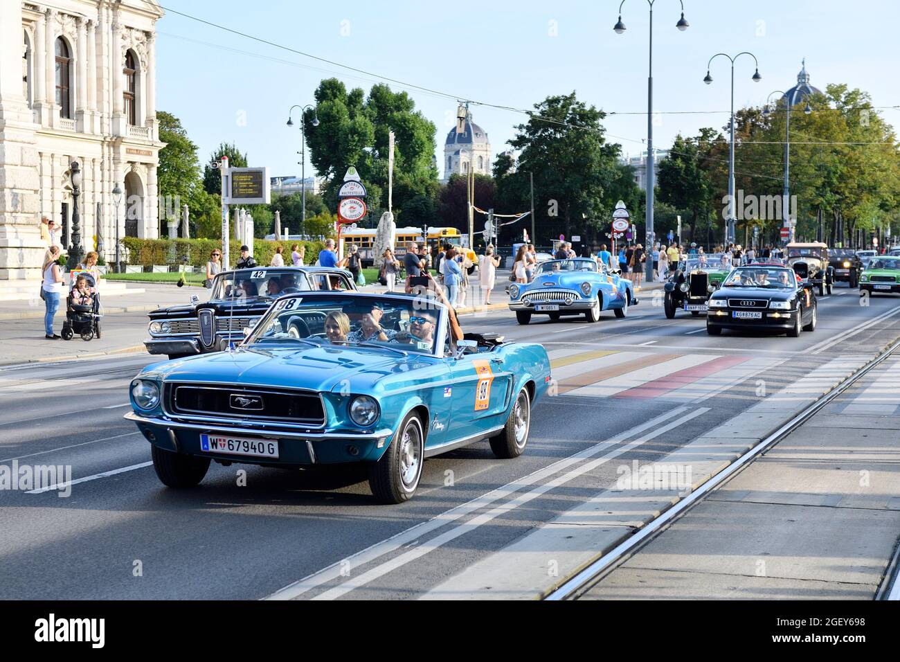 Vienna. Austria. The Vienna Classic Days 21.-22. August 2021. The ...