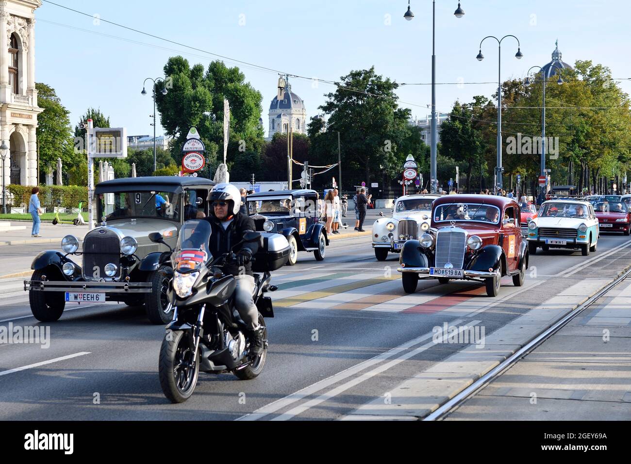 Vienna. Austria. The Vienna Classic Days 21.-22. August 2021. The ...