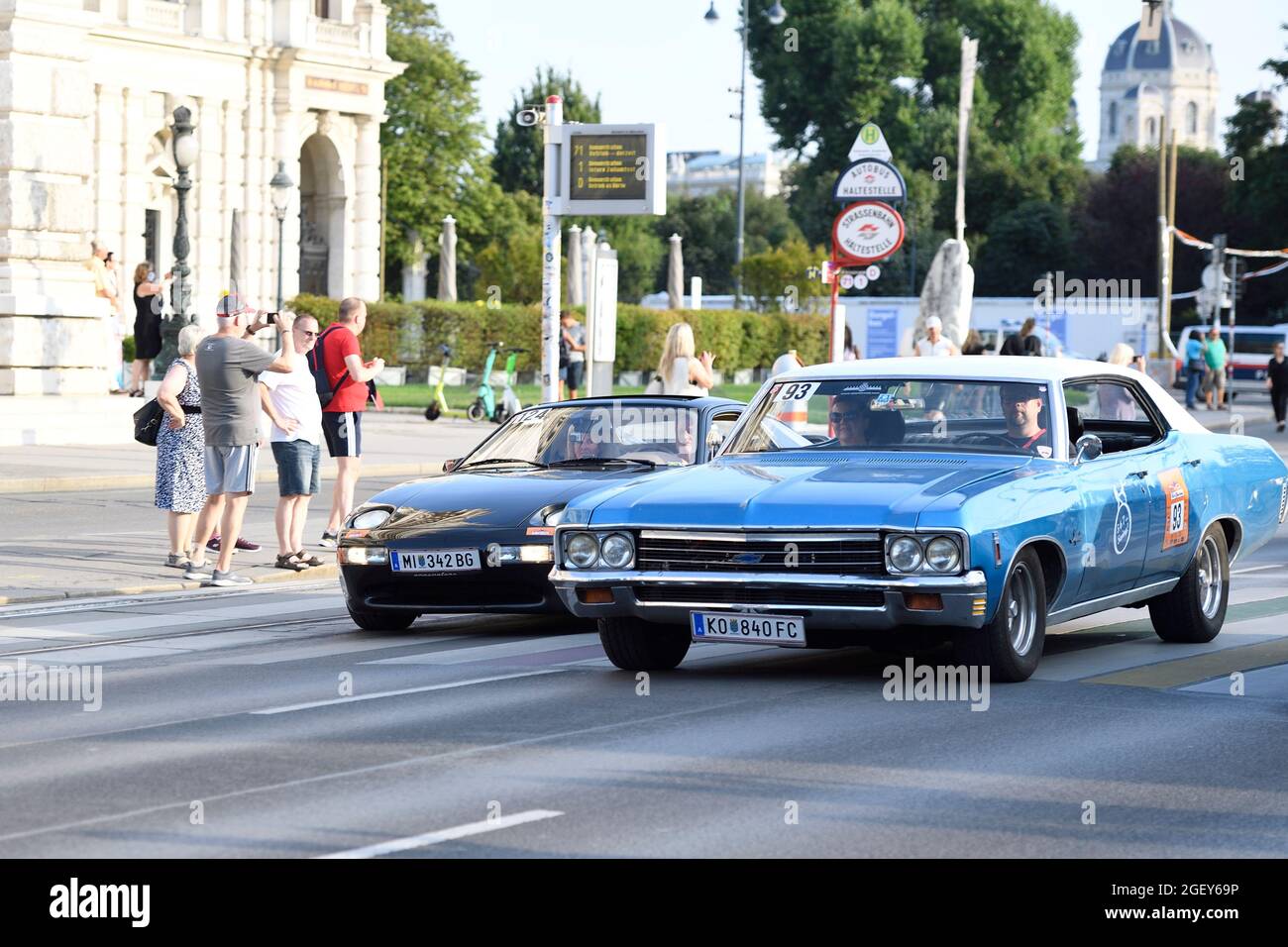 Vienna. Austria. The Vienna Classic Days 21.-22. August 2021. The ...