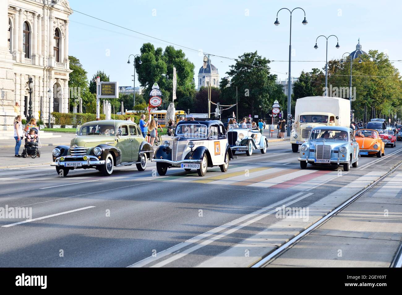 Vienna. Austria. The Vienna Classic Days 21.-22. August 2021. The ...